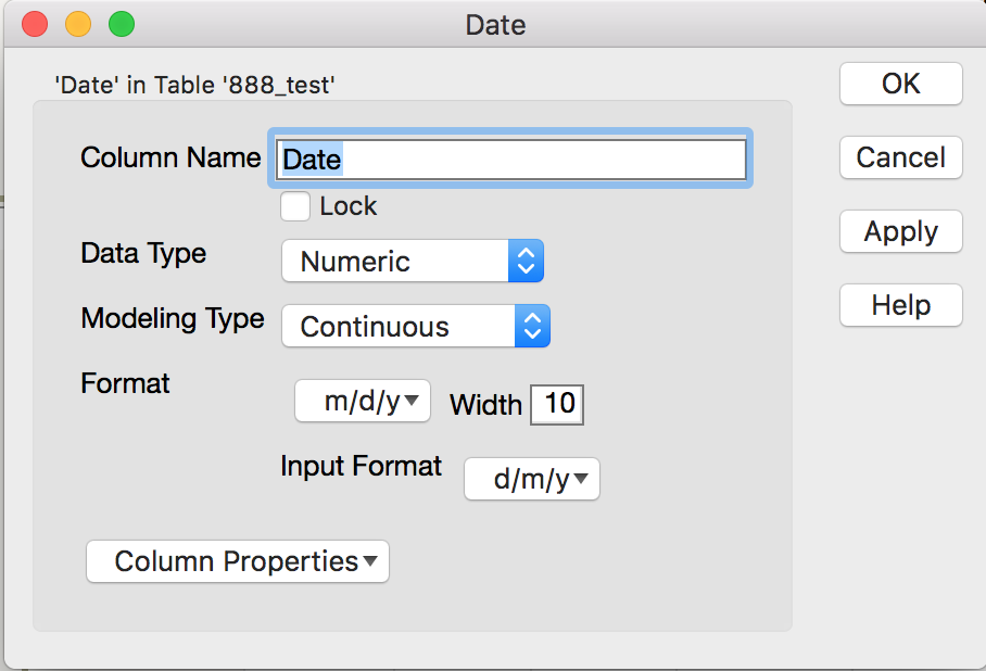 Trouble Formatting Date From Dmy To Mdy Jmp User Community